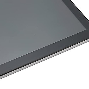 Qinlorgo Gray Tablet, 5G WiFi Dual Camera Octa Core CPU 10.1 Inch Reading Tablet for Gaming (US Plug)