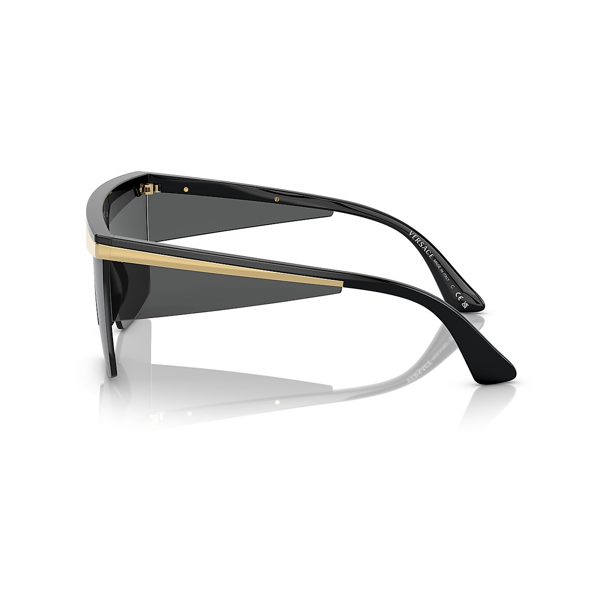 Versace Man Sunglasses Black Frame, Dark Grey Lenses, 0MM