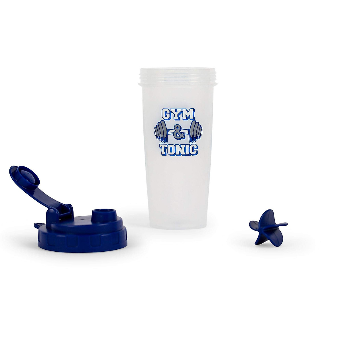 "Gym & Tonic" Plastic Shaker Bottle | Holds Ounces
