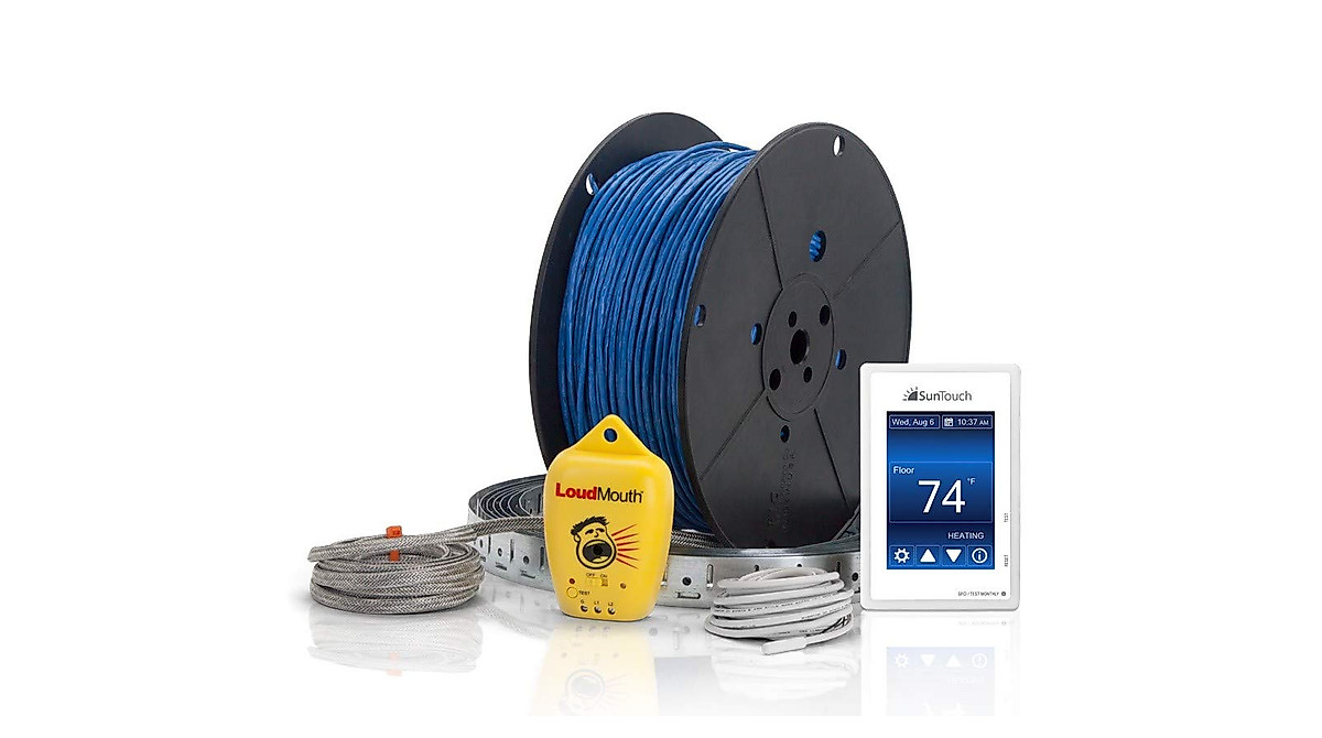 SunTouch WarmWire Electric Floor Heating Kit 150 Sq. Ft - Easy Install