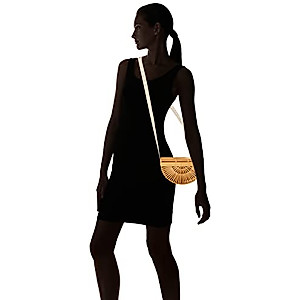 Vince Camuto womens Maude Crossbody, Natural, One Size US