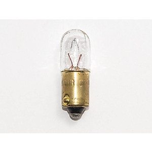 CEC Industries #1816 Bulbs, 13 V, 4.29 W, BA9s Base, T-3.25 shape (Box of 10)
