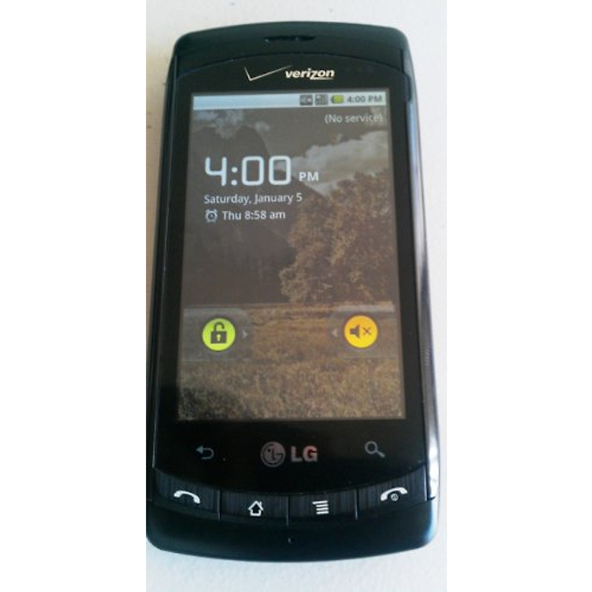 LG Verizon Ally VS740 3G WiFi Camera Android Smartphone No Contract Excellent