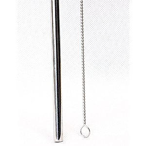 2 Big Gulp 11.5" JUMBO Stainless Steel Straw for 64 oz LONG Drinking Wide Insulated Whirley Travel Mug 7-11 Truck Stop Cup