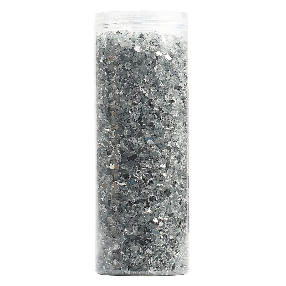 ZenQ Crushed Glass for Crafts, Resin Art. 1.5 lbs