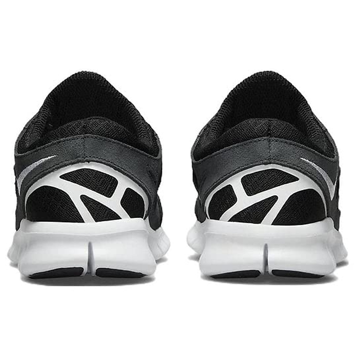 Nike Free Run 2 Womens Black/White-Off Noir Size 8