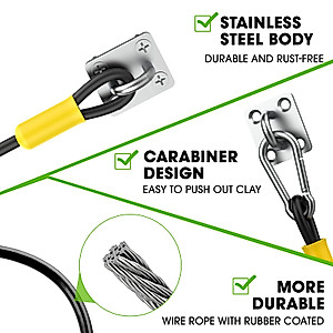 Pisman Trash Can Locks, Animals Out of Garbage, Trash Bin Lock,Trash Bin Lock Lid for Animals (2)