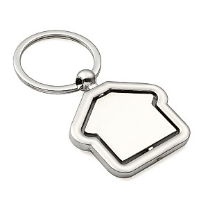 10-Pack Personalized House Design Key Chains 360 Degree Rotational Keychains by OnePlace Gifts