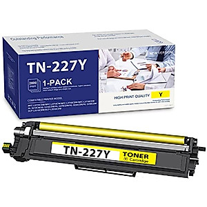 1-Pack TN-227Y Toner Cartridge - LVELIMIT Compatible TN227Y Yellow Replacement for Brother HL-3230CDW HL-3270CDW HL-3230CDN HL-3290CDW DCP-L3510CDW DCP-L3550CDW Printer