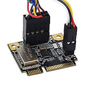 SinLoon Mini PCI-E Gigabit Ethernet Card PCI-Express Network Card 10/100/1000Mbps Drive-Free RJ45 LAN NIC Card for Desktop PC