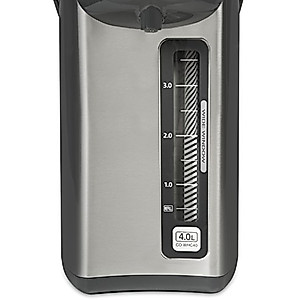 Zojirushi CD-WHC40XH Micom Water Boiler & Warmer, 135 oz, Stainless Gray