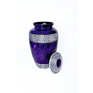 Cremate urn Human Ashes Urn | Urn for pet | Aluminum Cremation Urns for Ashes & Mortal Remain | Urn for Human Ashes | Ashes Keepsake urn | Cinerary Urns Burial Urns | Pet Urn | Memorial Urn