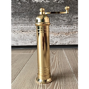All Splendid Greek Gold Pepper Salt Grinder Greece Golden Pepper Salt Mills Stainless Steel