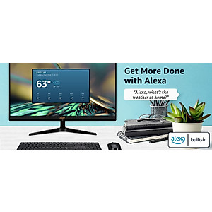 Acer Aspire C27-1700-UA91 AIO Desktop | 27" Full HD IPS Display | 12th Gen Intel Core i5-1235U | Intel Iris Xe Graphics | 16GB DDR4 | 512GB NVMe M.2 SSD | Intel Wireless Wi-Fi 6 | Windows 11 Home