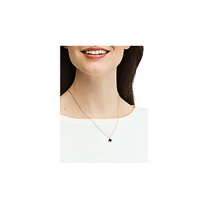 Kate Spade Everyday Spade Enamel Mini Pendant Black