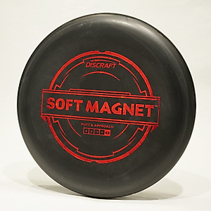 Discraft Soft Magnet (Putter Line) Putt & Approach Golf Disc, Pick Weight/Color [Stamp & Exact Color May Vary] Orange 170-172 Grams