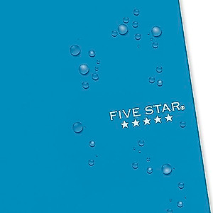 Five Star Spiral Notebook, 2 Subject, College Ruled Paper, 100 sheets, 9-1/2" x 6", Color Selected For You, 1 Count (06180)