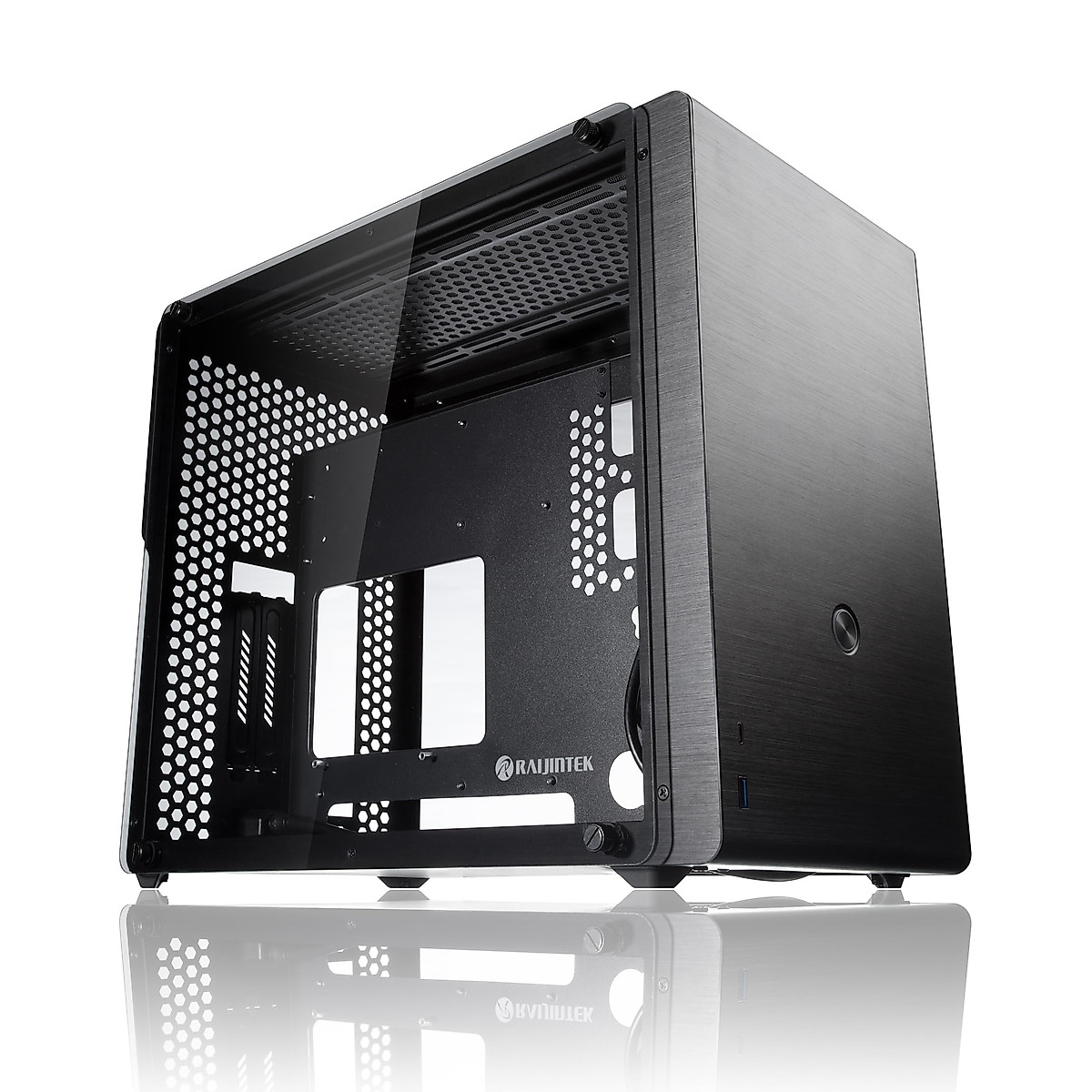 RAIJINTEK Ophion M Evo TGS Micro-ATX, Tempered Glass