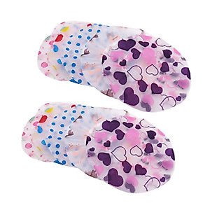 10pcs Shower Hat for Bath Visor for Bath Cap Hair Head Cover Satin Bonnet Wrap Shower Cap Hair Protective Caps Bath Hat Bathing Cap Take a Bath