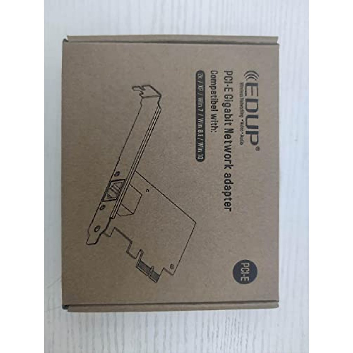 EDUP Gigabit Ethernet PCI Express PCI-E Network Card 10/100/1000Mbps RJ45 LAN Adapter Converter for Desktop PC