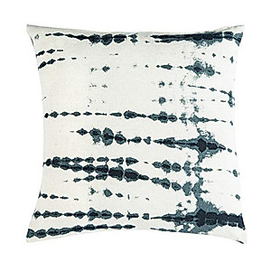 Safavieh Arya 20-inch Beige and Navy Decorative Throw Pillow