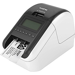 Brother QL-820NWB Professional Ultra Flexible Label Printer - WiFi, Ethernet, Bluetooth Connectivity, 110 Labels Per Minute, 300x600 dpi, Monochrome, LCD Display, Auto Cut, Cbmou USB_Extension_Cable