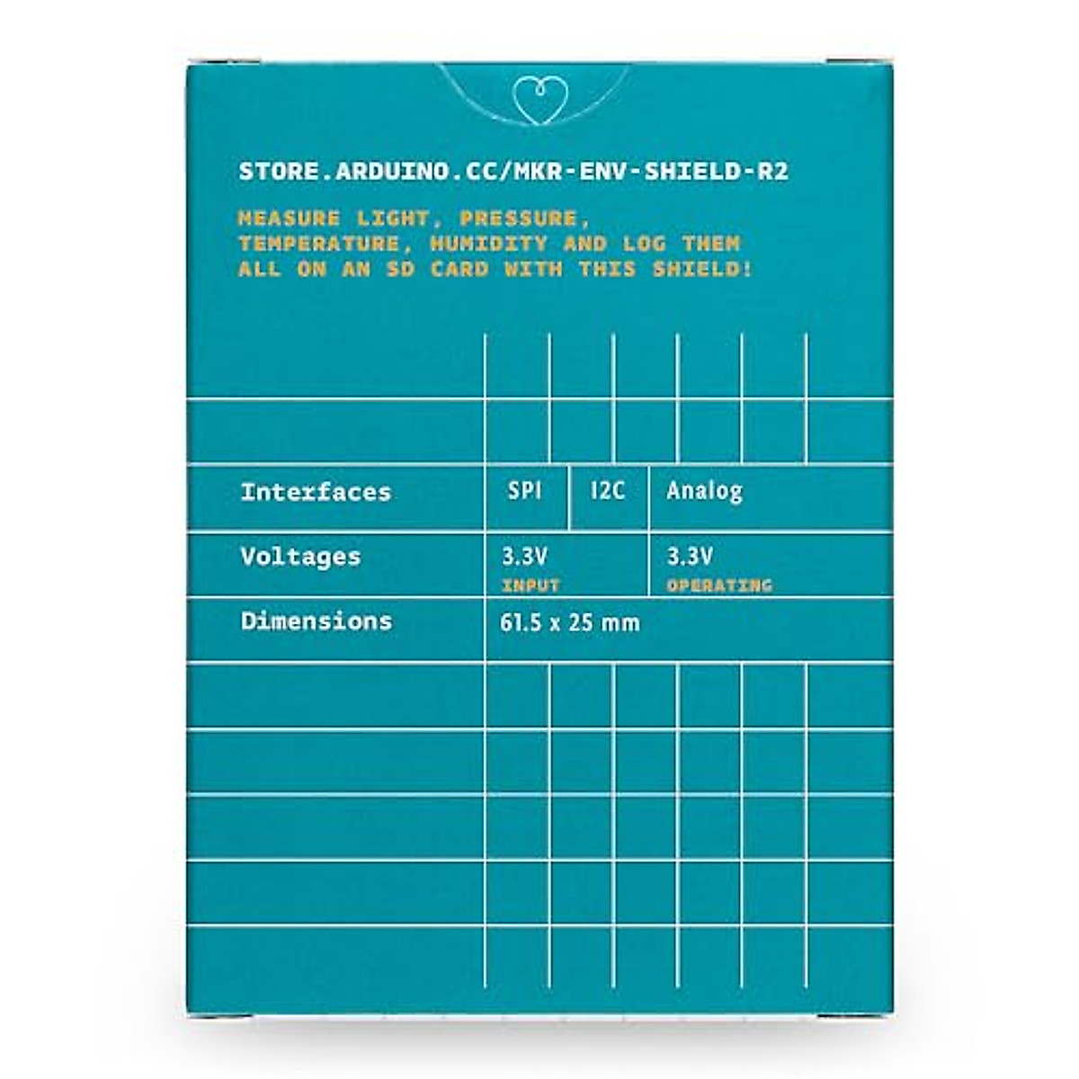 Arduino MKR ENV Shield REV2 [ASX00029]