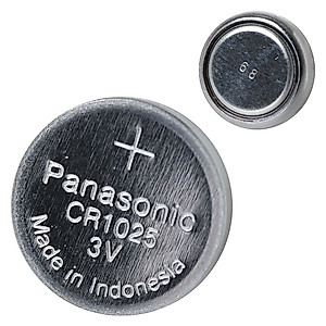 Panasonic Batteries CR1025 3 Volt 3 Volt Lithium CR1025 Coin Battery (pack of 5)