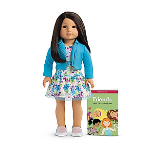 American Girl Truly Me 18-inch Doll #64 with Brown Eyes, Black Hair, and Light Skin with Neutral Undertones, For Ages 6+