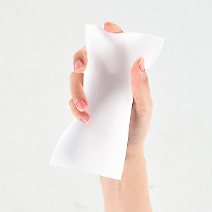 BAISENJIE Magic Cleaning Sponge Eraser Sheets,Melamine Sponge Cleaner for Kitchen Bathroom Furniture,Ultra-Thin,Portable,Easy to Use,48 Cleaning Sponges Sheets Total, Pack of 3 (White)