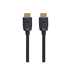 Monoprice DynamicView Ultra 8K HDMI Cable - 3 Feet - Black | High Speed, 48Gbps, Dynamic HDR, eARC
