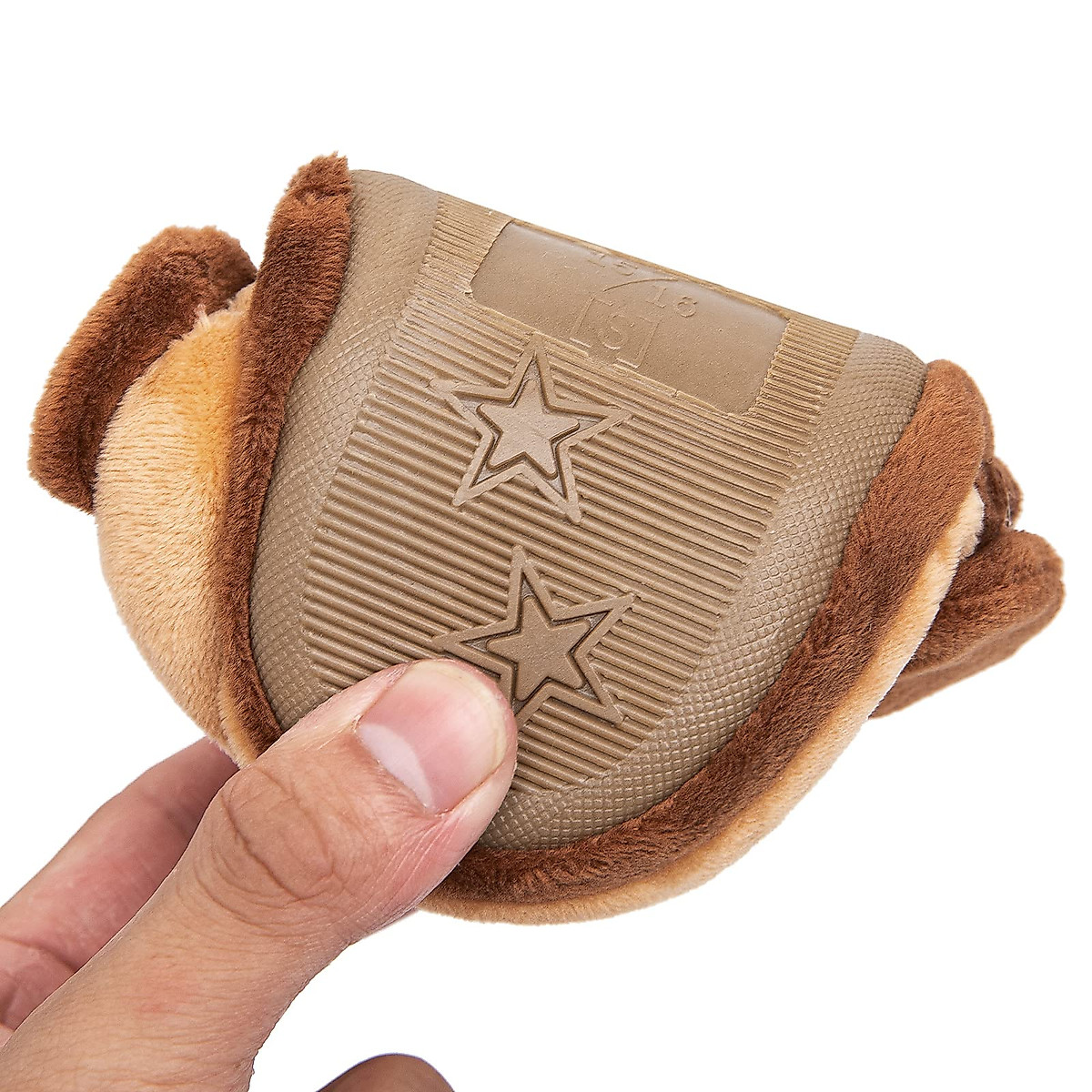 Knemksplanet Toddler Boys Girls Fuzzy Slippers Kids Cute Cartoon Unicorn Dinosaur Bunny Shoes Non-Slip Animals Fluffy Plush House Slippers Fur Lined Warm Indoor Bedroom Shoes