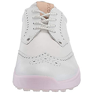 ECCO Women's S-Classic Hydromax Golf Shoe, White, 11-11.5