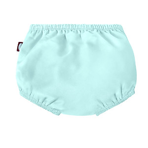Made in USA Baby Girls and Boys Swim Diaper Cover Reusable Leakproof for Swimming Pool Lessons Beach, Bright Light Blue, 3T