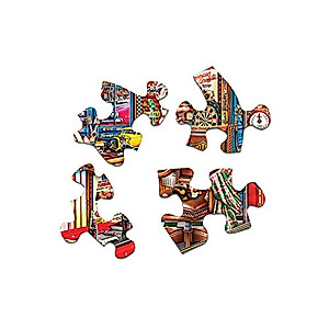 Springbok Majestic 500 Piece Wood Jigsaw Puzzle - Man Cave