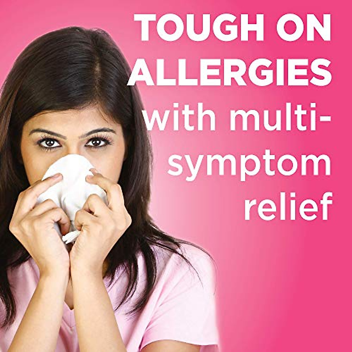 Amazon Basic Care Allergy Relief Diphenhydramine HCl 25 mg, Antihistamine Tablets for Symptoms Due to Hay Fever and Upper Respiratory Allergies, 400 Count