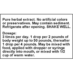 Only Natural Pet Relaxi-Herb Herbal Formula 4 oz