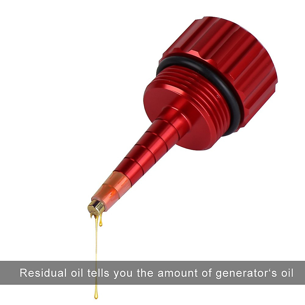 Bundle Two Items: BougeRV Generator Oil Funnel and Oil Dipstick and Generator Cover, Fit For Honda EU2200i