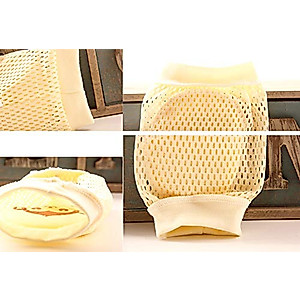 Himom Newborn Baby Toddler Crawling Knees Pad Anti-Slip Elbow Protector with Sponge Leg Warmer Safety Crawling Protective Cover Infants Boy Girl