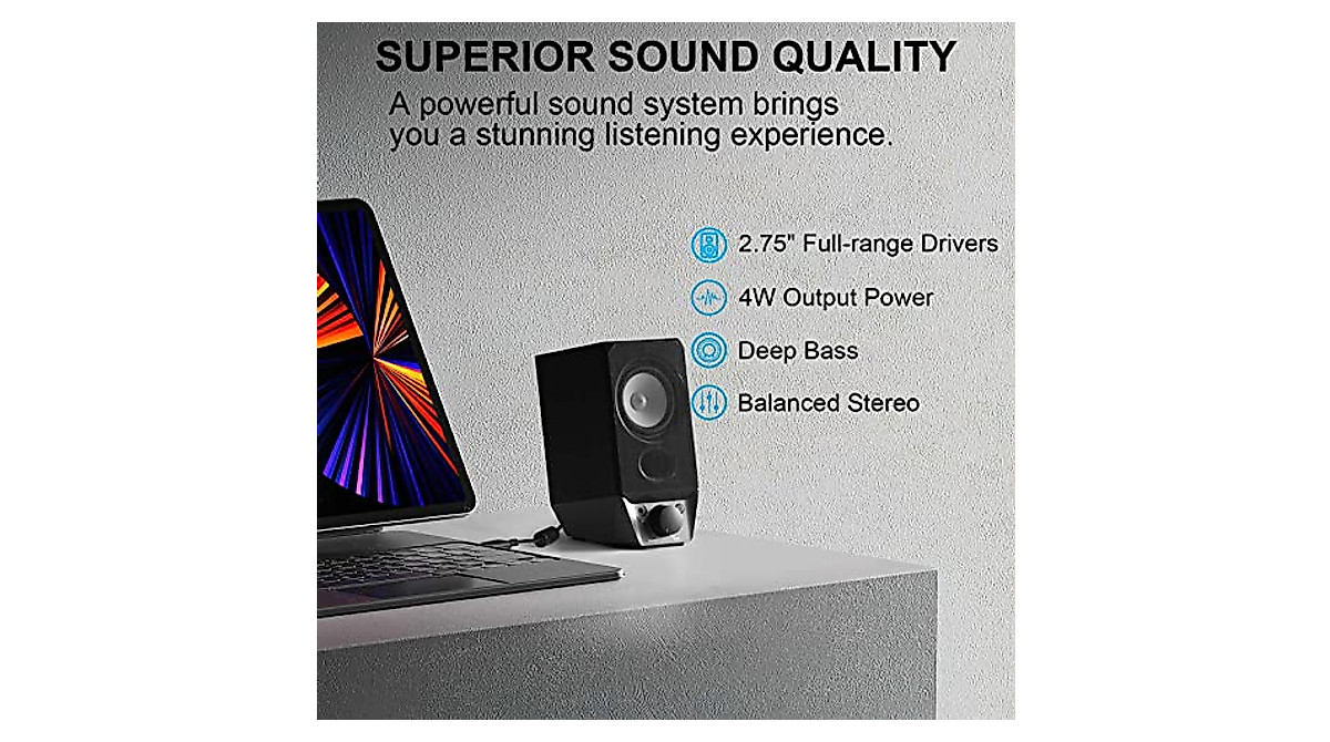 Edifier R19BT Bluetooth Computer Speakers - USB Powered
