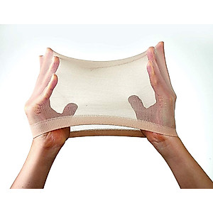 RED STOCKING WIG CAP, 200PCS Bulk Box Secures your hair, long lasting, stays in place, light, lightweight, breathable, wig comfortable (Beige)