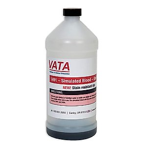 1491 - Simulated Blood - One Quart - New Stain Resistant