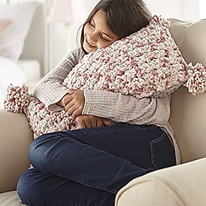 Crafted By Catherine Polar-ized Multi Yarn - 2 Pack (213 Yards Each Skein), Baby Blue Multi, Gauge 6 Super Bulky