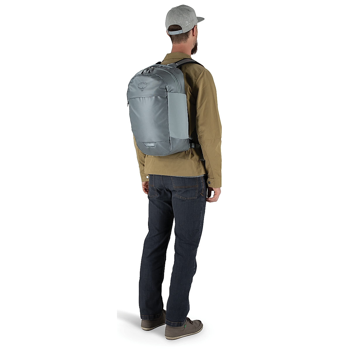 Osprey Transporter Panel Loader Commuter Backpack, Smoke Grey