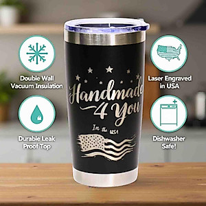 Made4You, 'Birthday Boy', Laser Engraved Stainless Steel Tumbler, 20 Oz., Birthday Theme Gift, Black Color, Gift to Celebrate Your Birthday