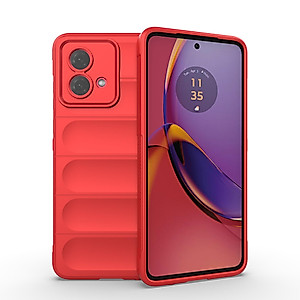 Phone flip case Compatible With Motorola Moto G84 Phone Case Silicone Case Slim Case Full Body Protection Shock Resistant Scratch Resistant Soft Inner Fiber Flocking Case Compatible With Motorola Moto