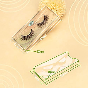FARRED Wholesale Faux Mink Lashes Bulk 50 Boxes 10 Styles Eyelashes Volume Lashes 10 Portable Individual Boxes 10-20mm Mixed Natural Look Lash 3D False Eyelashes
