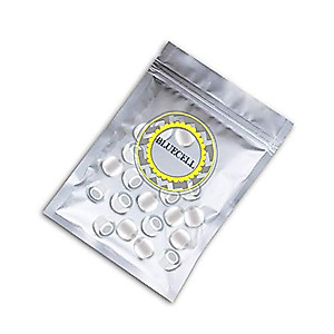 Bluecell 10 Pairs Small Clear color Silicone Replacement Ear Buds Tips for Audio-Technica Skullcandy Monster Sony Ultimate Ears Sharp Sennheiser Plantronics TDK Phillips Panasonic Denon Griffin JVC