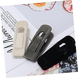 YARNOW Plastic Clothes Hanger Flocked Hangers 30pcs Hanger Clothes Peg Hanger Clips Coat Hanger Trouser Press Clothes Pin