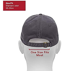 Outdoor Cap Mountain Embroidered Dad Hat â€“ Adjustable Soft Cotton Polo Style Unstructured Baseball Cap for Men & Women, Charcoal